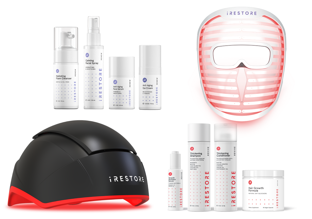 Bundle & Save – iRESTORE Hair Growth System